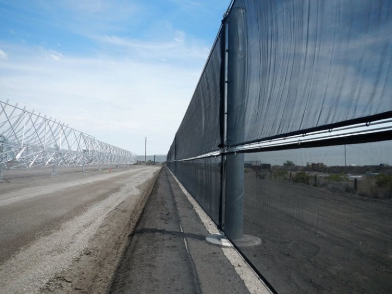 Wind Fencing | Dust Control Technologies, Inc